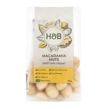 H&B Macadamia Nuts 100gr - Holland & Barrett Cyprus